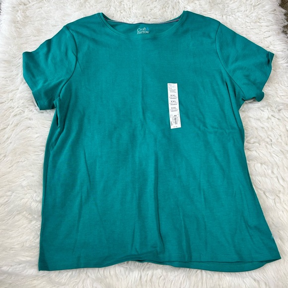 croft & barrow | Tops | Croft Barrow Teal Short Sleeve Top | Poshmark